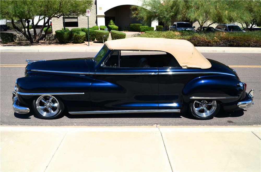 1948 DESOTO CUSTOM 2 DOOR CONVERTIBLE - Side Profile - 181412
