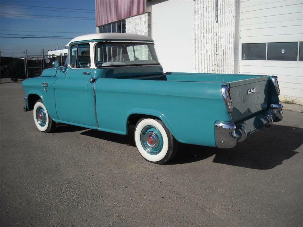 1955 GMC CAMEO PICKUP - Rear 3/4 - 181453