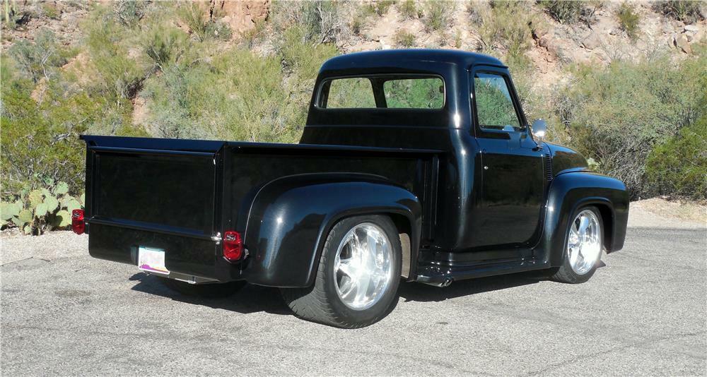 1954 FORD F-100 CUSTOM PICKUP - Rear 3/4 - 181509