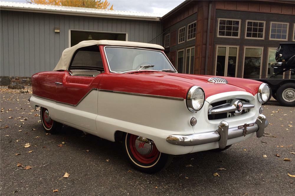 1958 NASH METROPOLITAN CONVERTIBLE - Front 3/4 - 182417