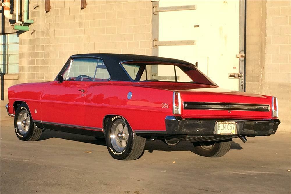 1967 CHEVROLET NOVA - Rear 3/4 - 182432