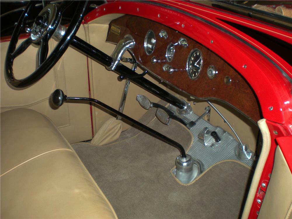 1929 PACKARD 626 RUNABOUT ROADSTER - Interior - 183794