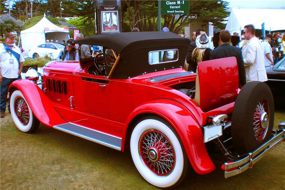 1929 PACKARD 626 RUNABOUT ROADSTER - Rear 3/4 - 183794