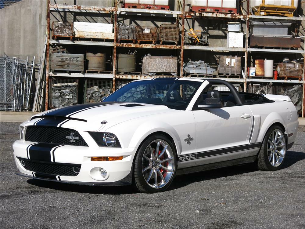 2007 SHELBY GT500 SUPER SNAKE CONVERTIBLE - Front 3/4 - 183812
