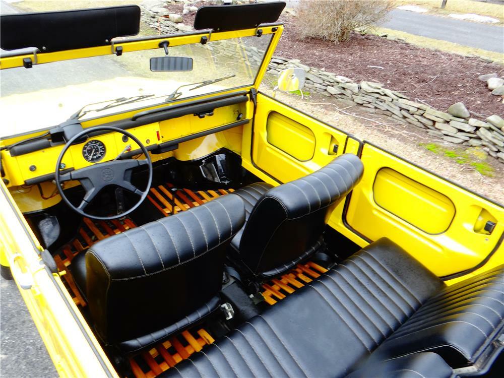 1973 VOLKSWAGEN THING CONVERTIBLE - Interior - 184196