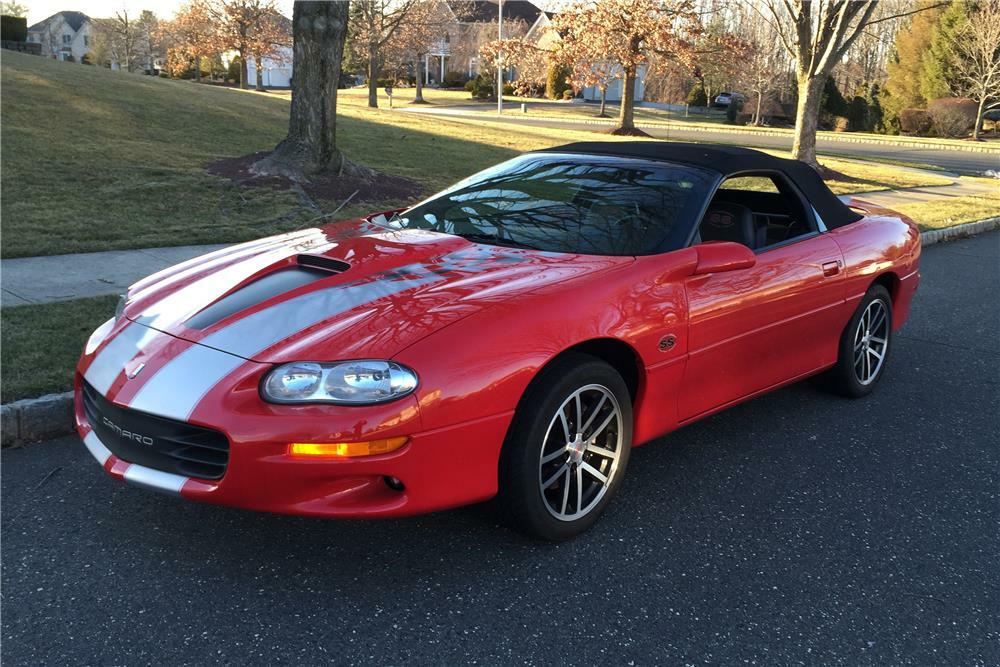 2002 CHEVROLET CAMARO SS CONVERTIBLE