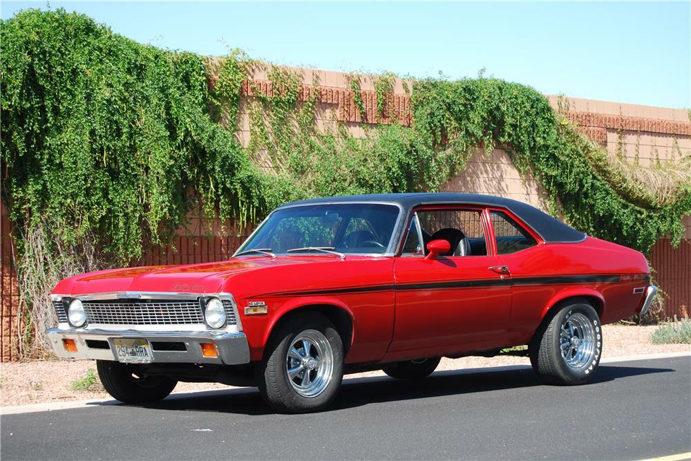 1972 CHEVROLET RALLY NOVA - Front 3/4 - 184260