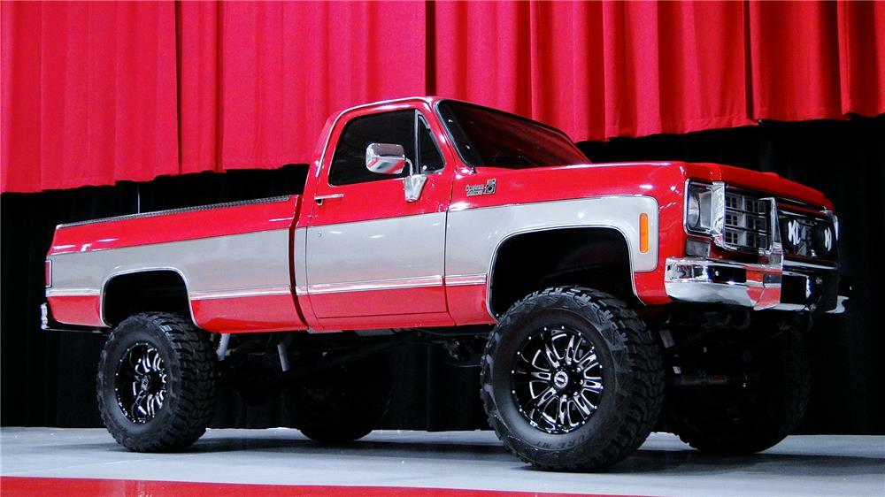 1978 CHEVROLET K-20 CUSTOM PICKUP - Front 3/4 - 184272