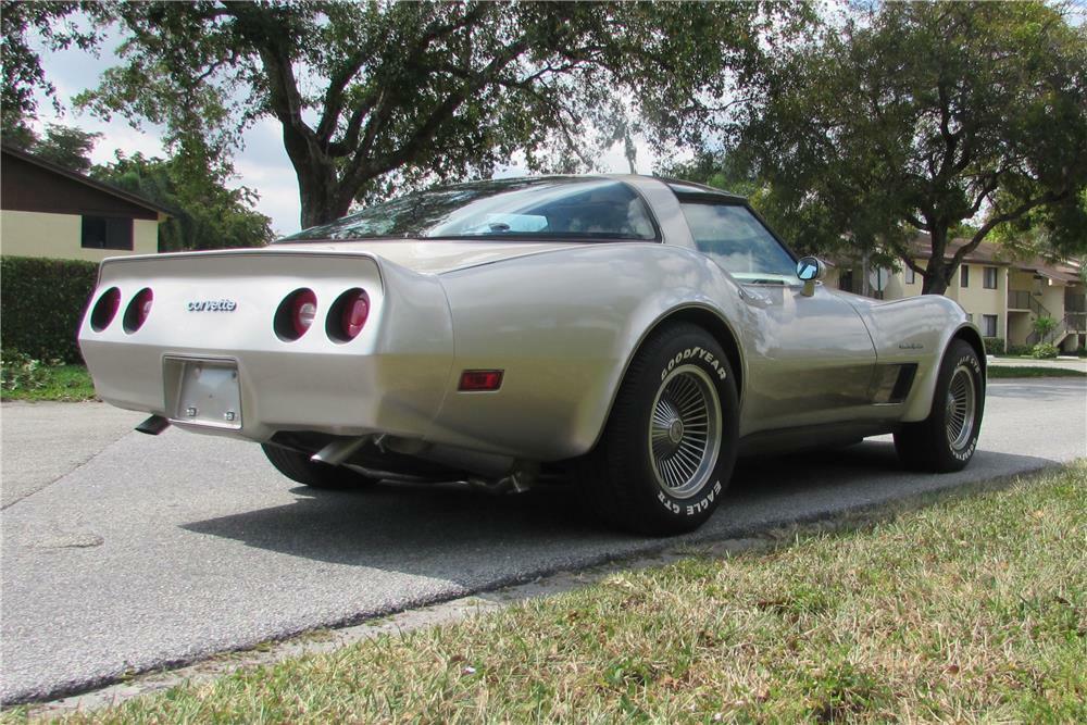 1982 CHEVROLET CORVETTE COLLECTOR'S EDITION - Rear 3/4 - 184963