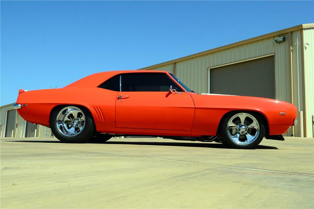 1969 CHEVROLET CAMARO CUSTOM - Side Profile - 185589