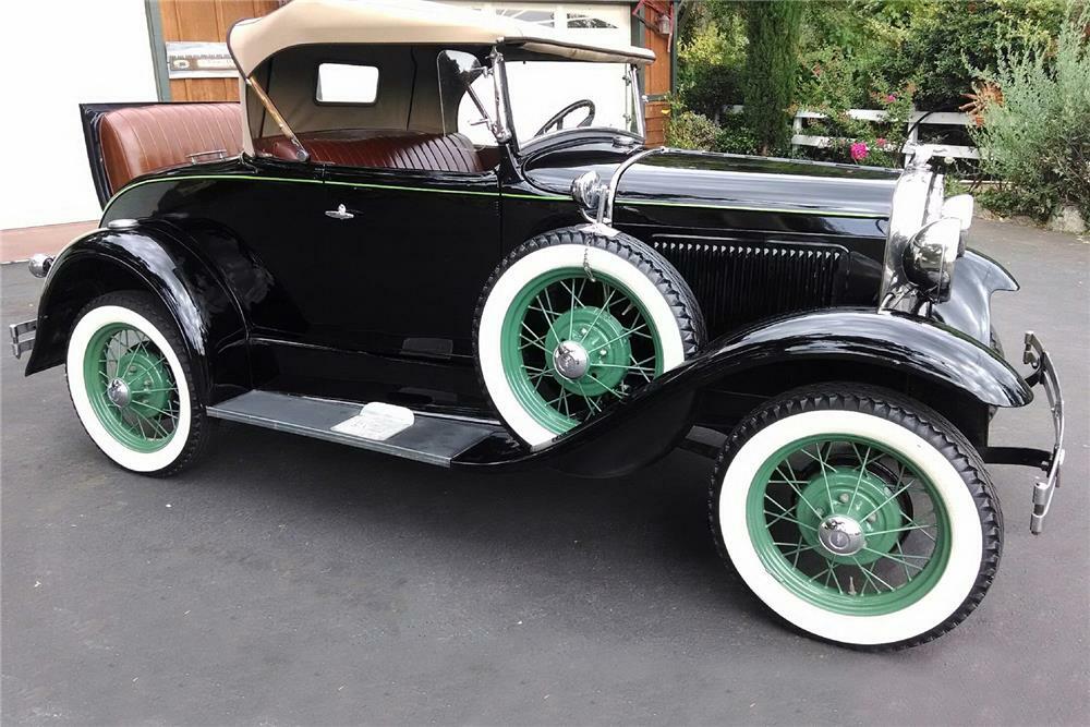 1931 FORD MODEL A ROADSTER - Front 3/4 - 185666