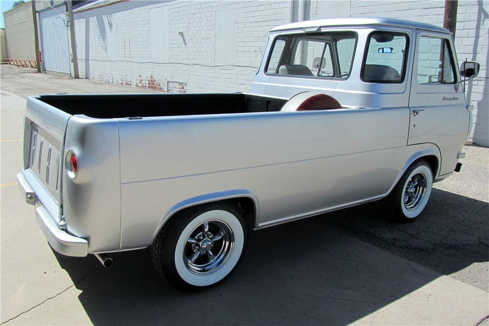 1961 FORD ECONOLINE CUSTOM PICKUP - Rear 3/4 - 185747