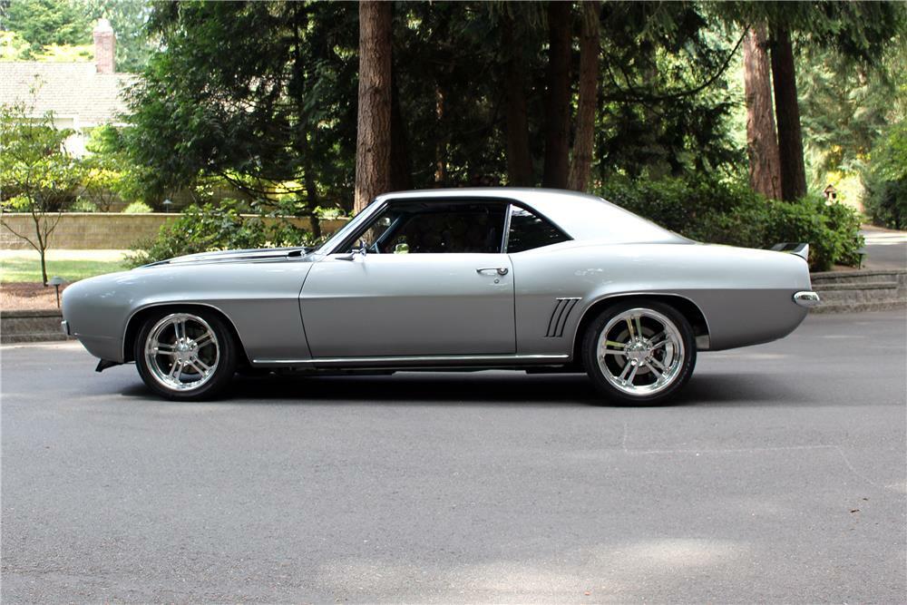 1969 CHEVROLET CAMARO CUSTOM - Side Profile - 185792