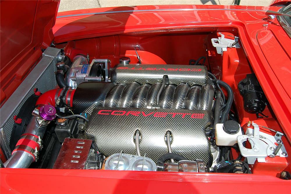 1962 CHEVROLET CORVETTE CUSTOM CONVERTIBLE - Engine - 186481