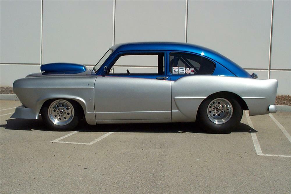 1952 KAISER CUSTOM COUPE - Side Profile - 186900