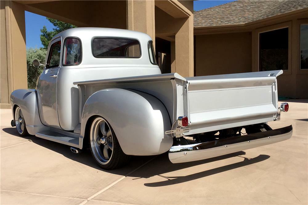1953 CHEVROLET 3100 CUSTOM PICKUP - Rear 3/4 - 187058
