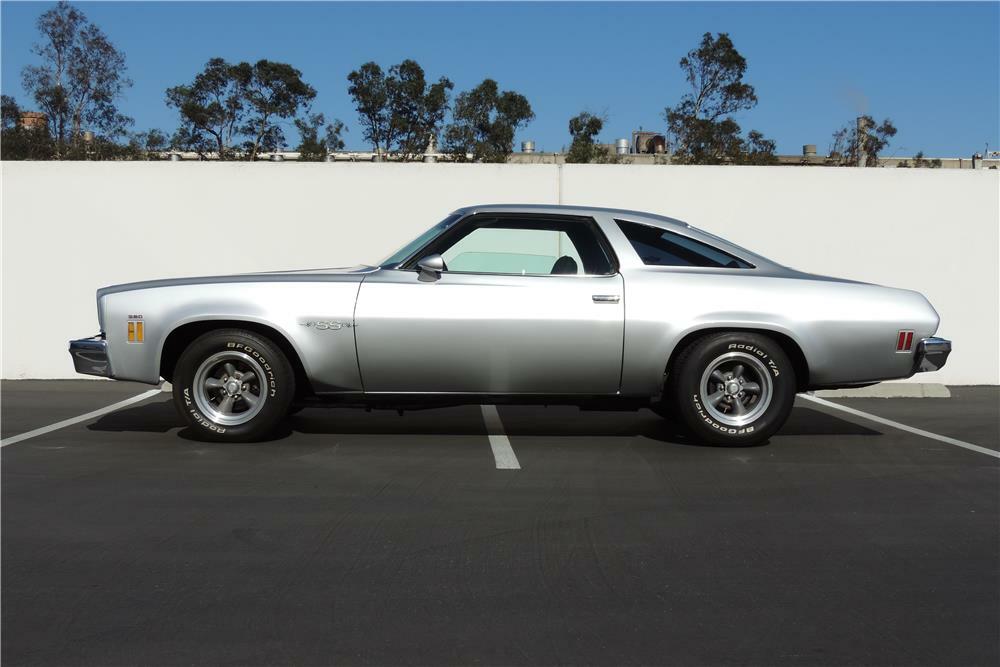 1973 CHEVROLET CHEVELLE - Side Profile - 187134