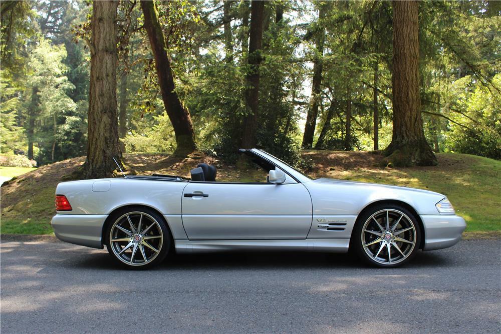 1997 MERCEDES-BENZ 600SL CONVERTIBLE - Side Profile - 187284