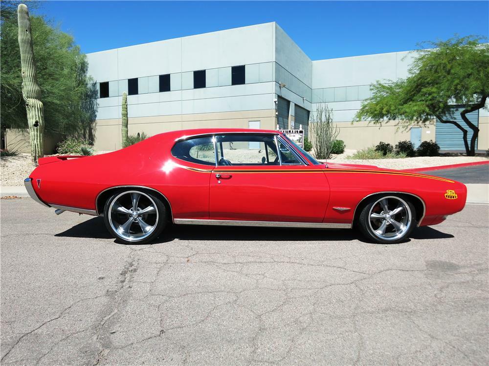 1968 PONTIAC GTO - Side Profile - 187320
