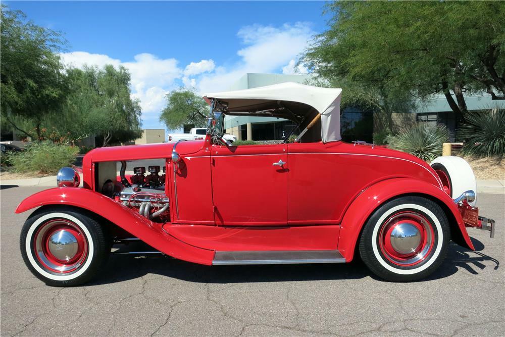 1931 FORD MODEL A CUSTOM ROADSTER - Side Profile - 187396