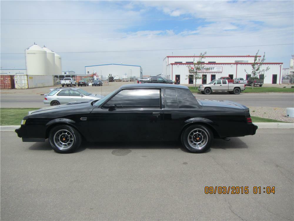 1987 BUICK GRAND NATIONAL - Side Profile - 187491