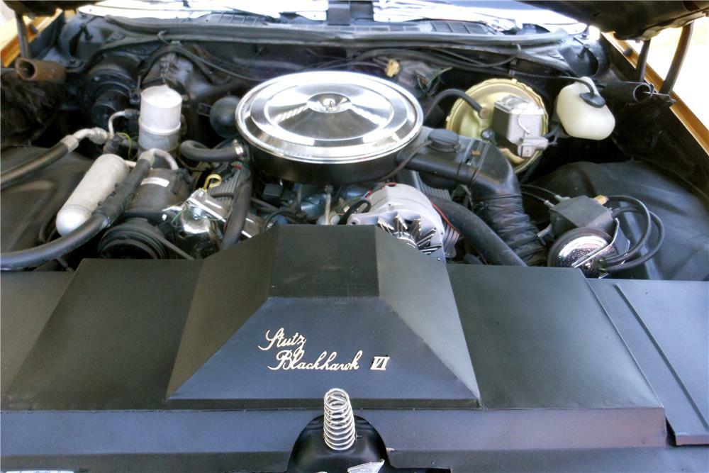 1976 STUTZ BLACK HAWK COUPE - Engine - 187904