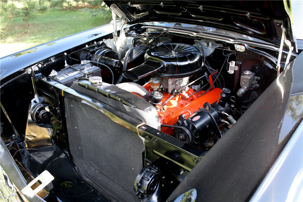 1957 CHEVROLET BEL AIR 4-DOOR POST - Engine - 188632
