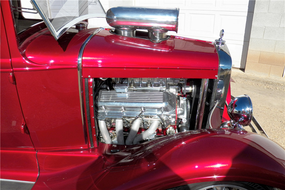 1930 FORD MODEL A CUSTOM COUPE - Engine - 188648