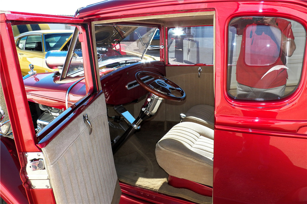 1930 FORD MODEL A CUSTOM COUPE - Interior - 188648