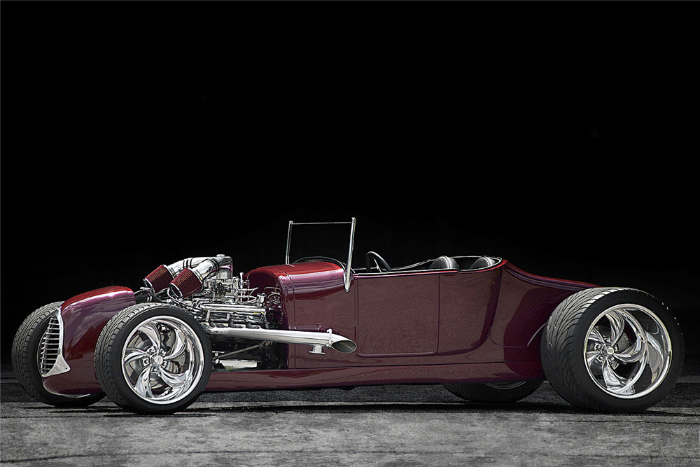 1927 FORD TRACK T CUSTOM ROADSTER - Rear 3/4 - 188756