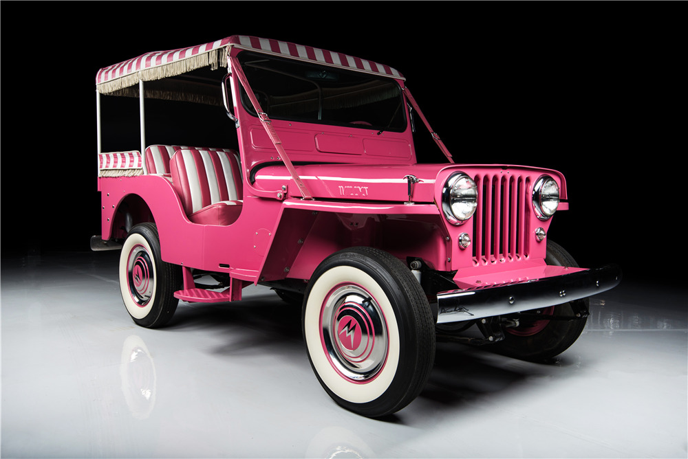 1960 WILLYS JEEP SURREY GALA CONVERTIBLE - Front 3/4 - 188969