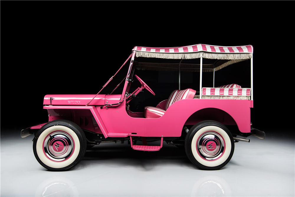1960 WILLYS JEEP SURREY GALA CONVERTIBLE - Side Profile - 188969