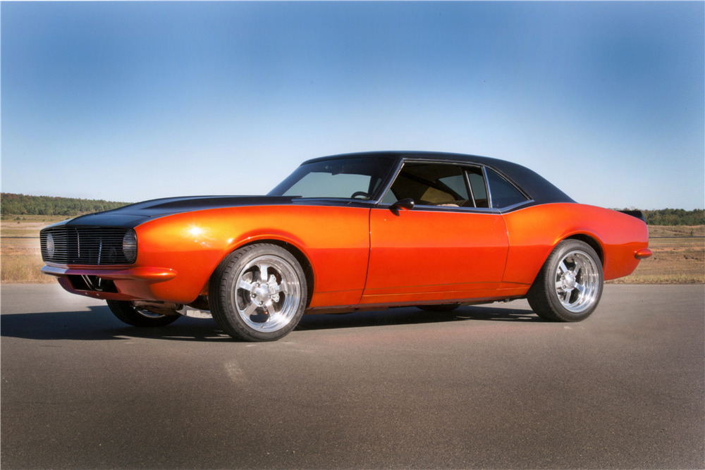 1968 CHEVROLET CAMARO CUSTOM COUPE - Front 3/4 - 189014