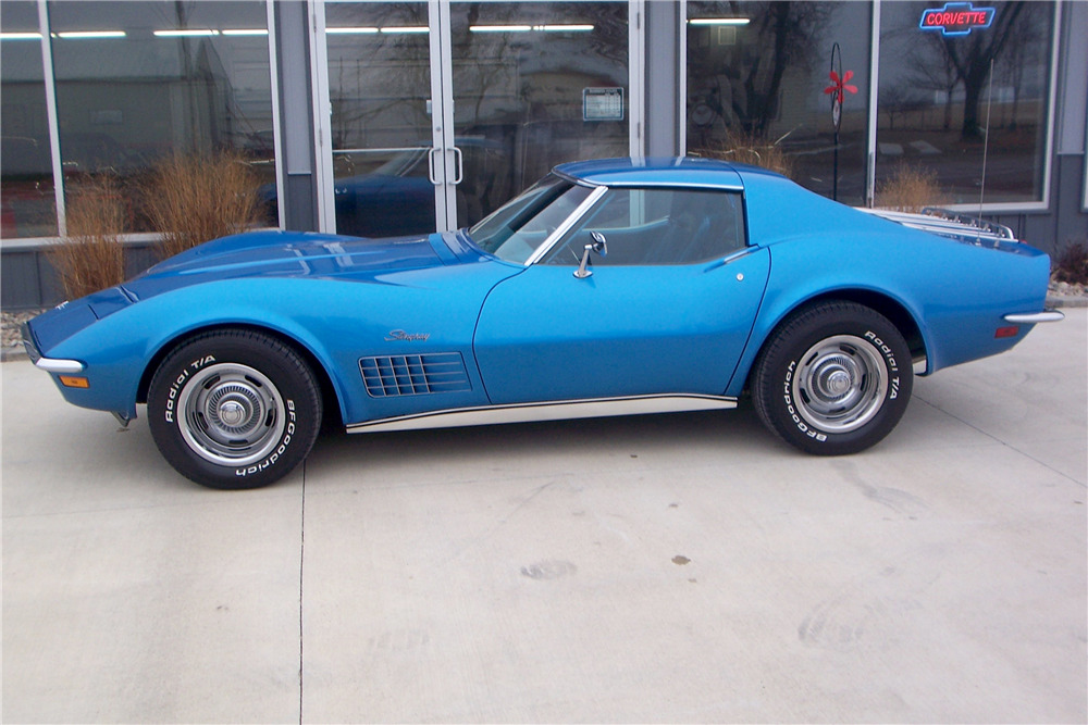 1970 CHEVROLET CORVETTE - Side Profile - 189280