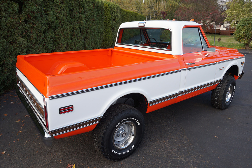 1972 CHEVROLET CHEYENNE 4X4 - Rear 3/4 - 189358