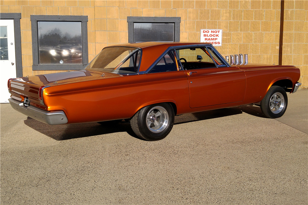 1965 DODGE CORONET HEMI AFX RACECAR RE-CREATION - Rear 3/4 - 189404
