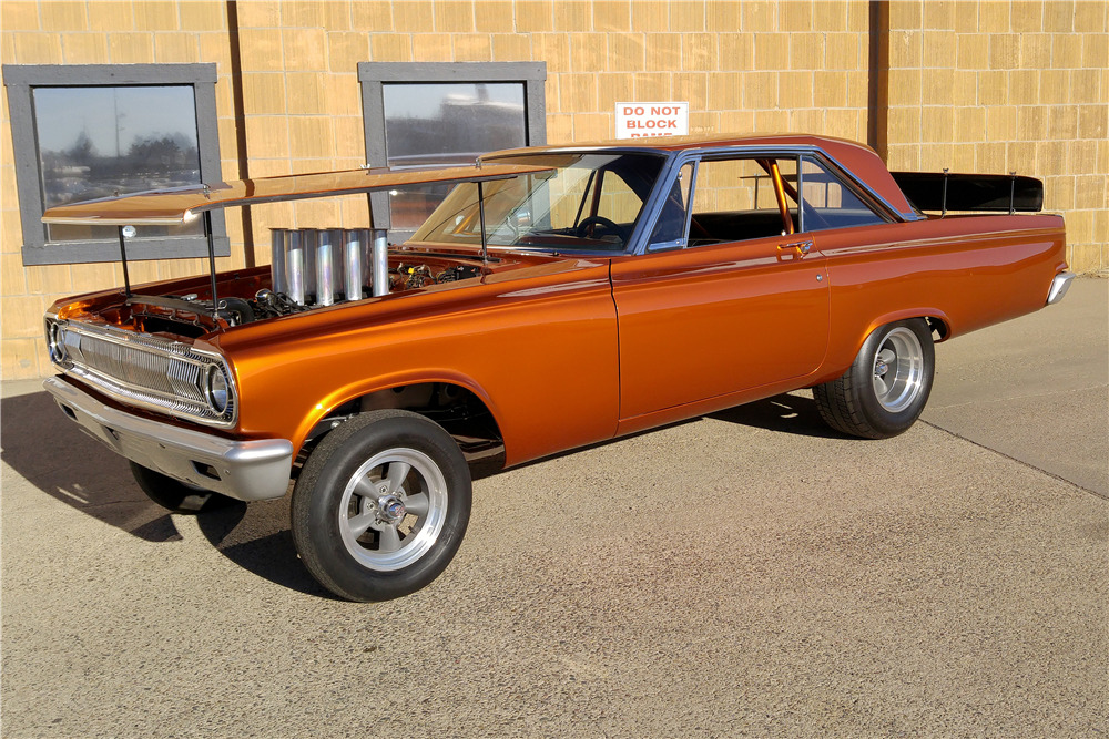 1965 DODGE CORONET HEMI AFX RACECAR RE-CREATION - Side Profile - 189404