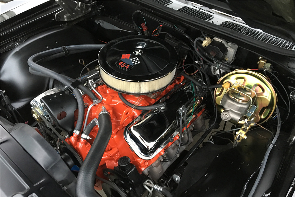 1972 CHEVROLET CHEVELLE SS 454 RECREATION CONVERTIBLE - Engine - 189462