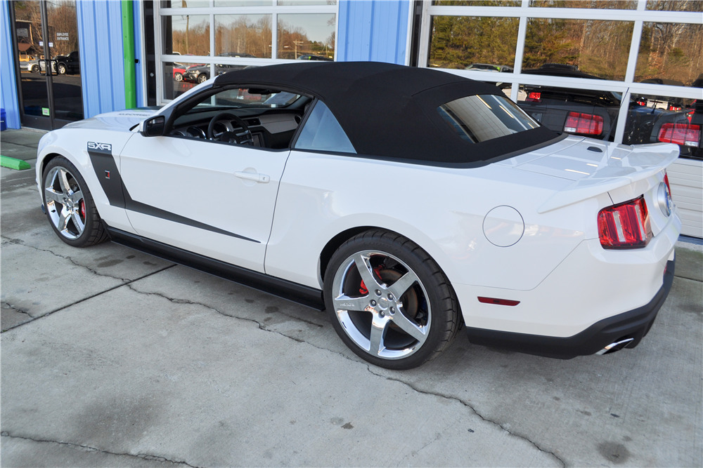 2011 ROUSH MUSTANG 5XR CONVERTIBLE - Rear 3/4 - 189943