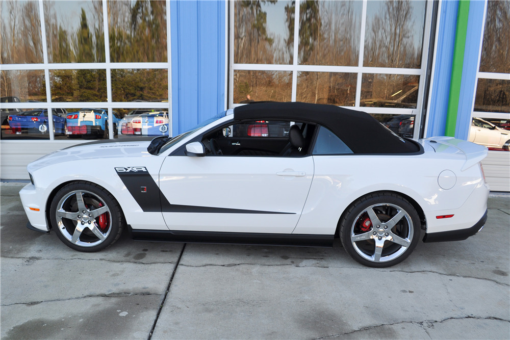 2011 ROUSH MUSTANG 5XR CONVERTIBLE - Side Profile - 189943