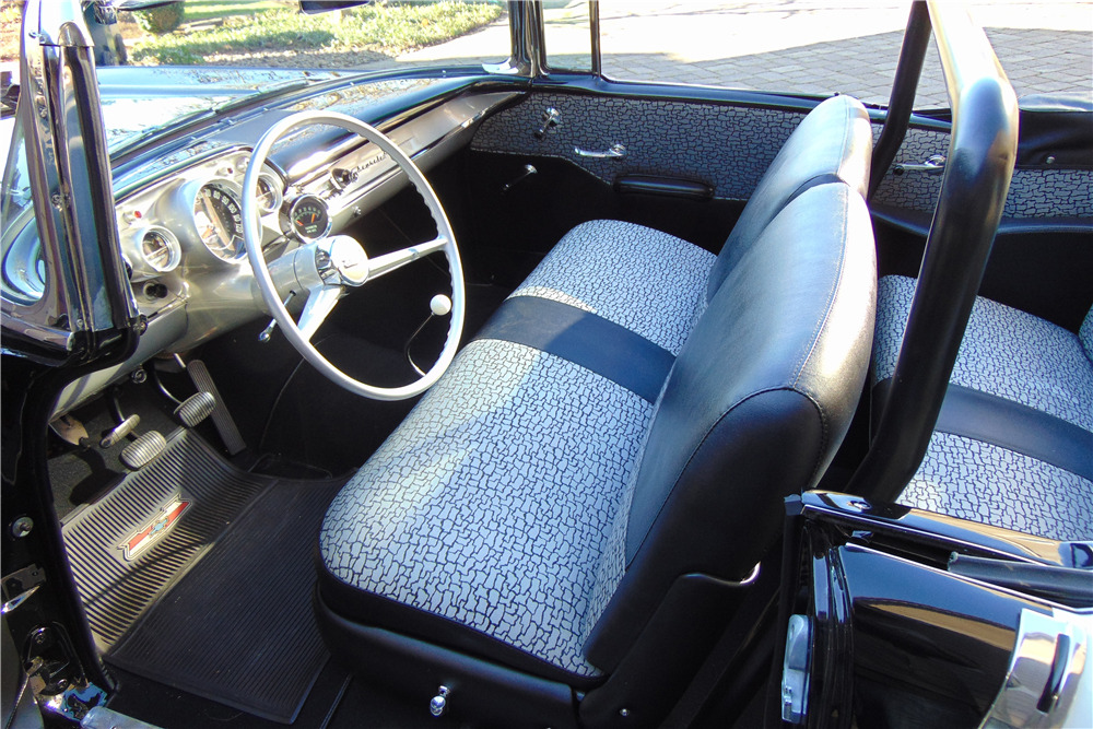 1957 CHEVROLET 150 CUSTOM CONVERTIBLE - Interior - 190016