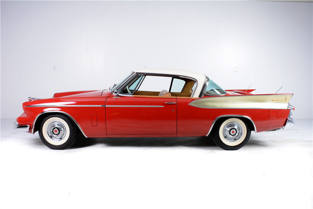 1958 PACKARD HAWK SPORT COUPE - Side Profile - 190278