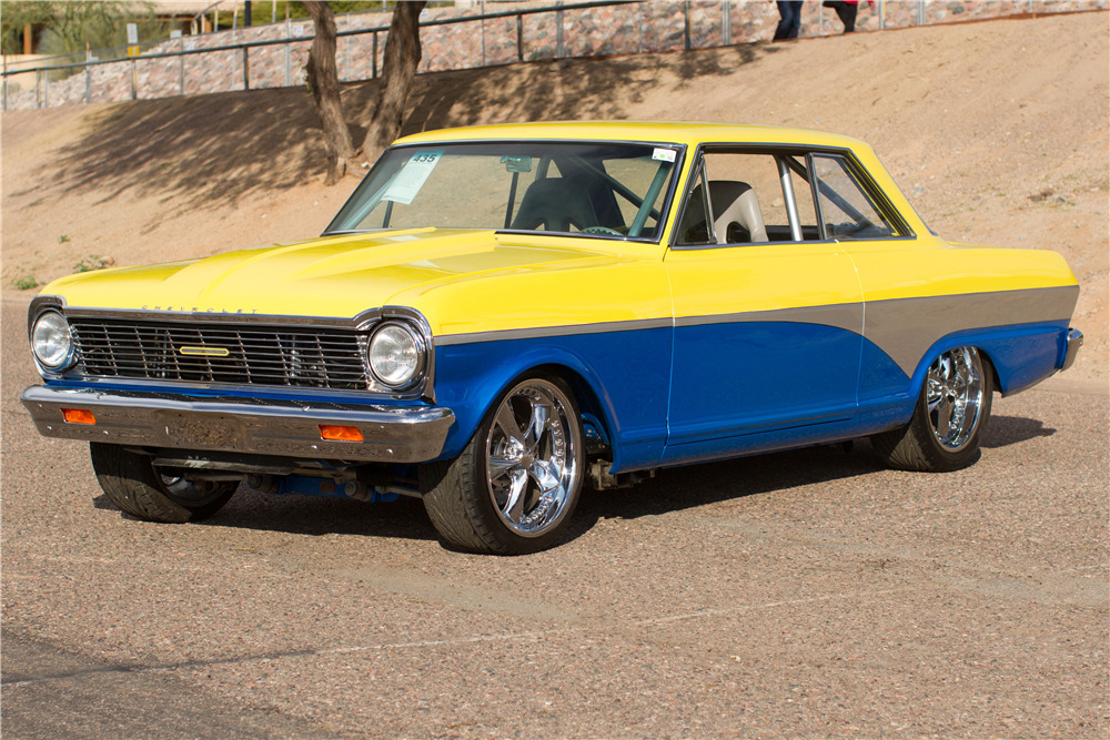 1965 CHEVROLET NOVA SS CUSTOM COUPE - Front 3/4 - 190342