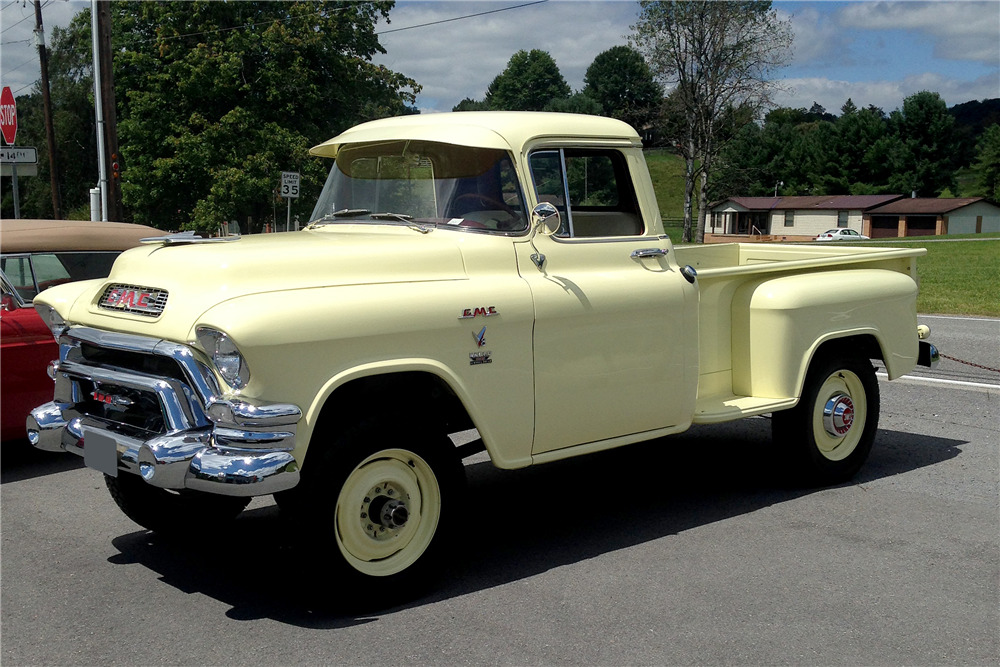 1955 GMC 100 4WD PICKUP - Front 3/4 - 191068