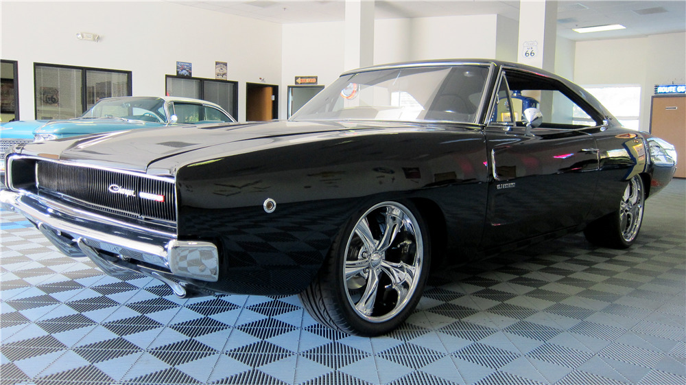 1969 DODGE CHARGER CUSTOM HARDTOP - Front 3/4 - 191490