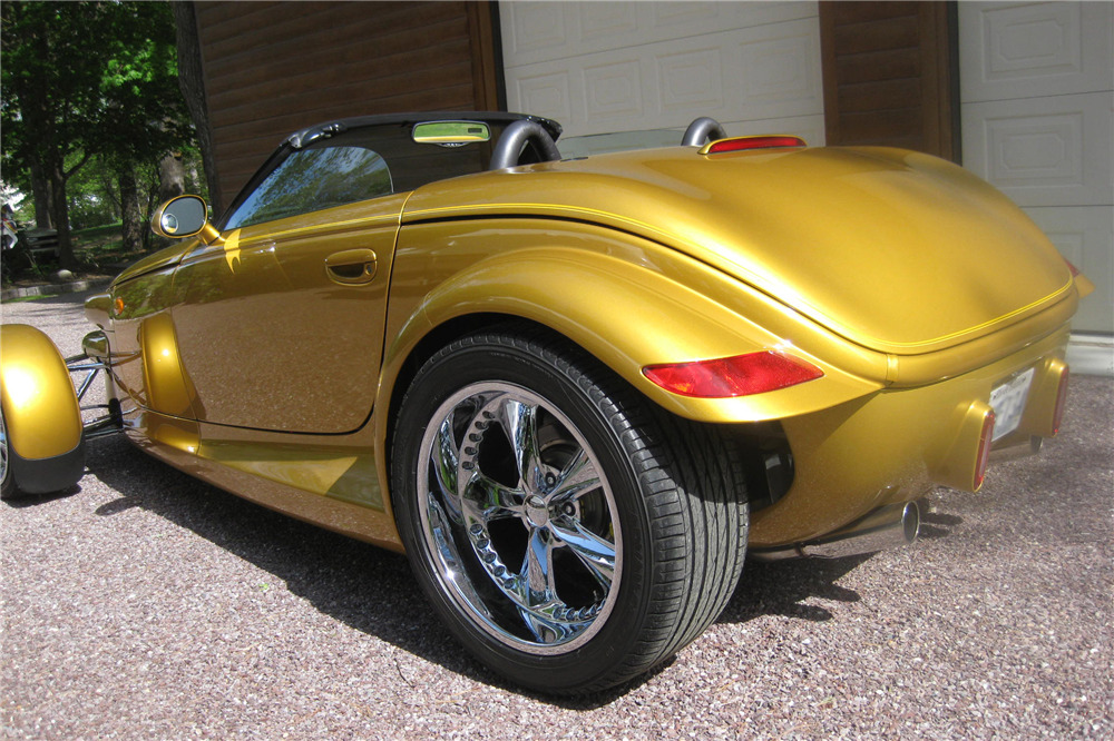 2002 CHRYSLER PROWLER CONVERTIBLE - Rear 3/4 - 193864