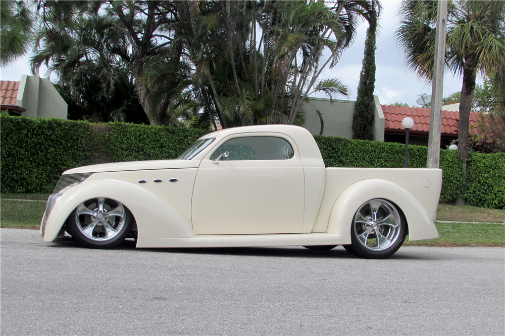 1937 FORD ROADSTER STREET ROD - Side Profile - 193928