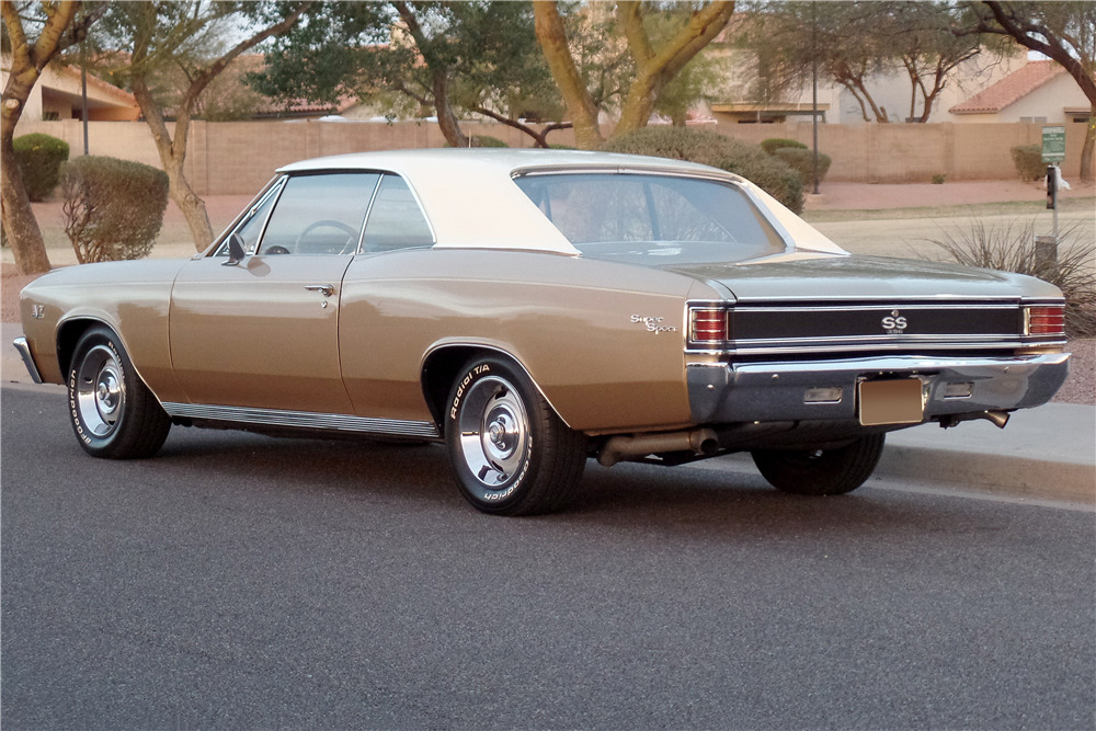 1967 CHEVROLET CHEVELLE - Rear 3/4 - 193977
