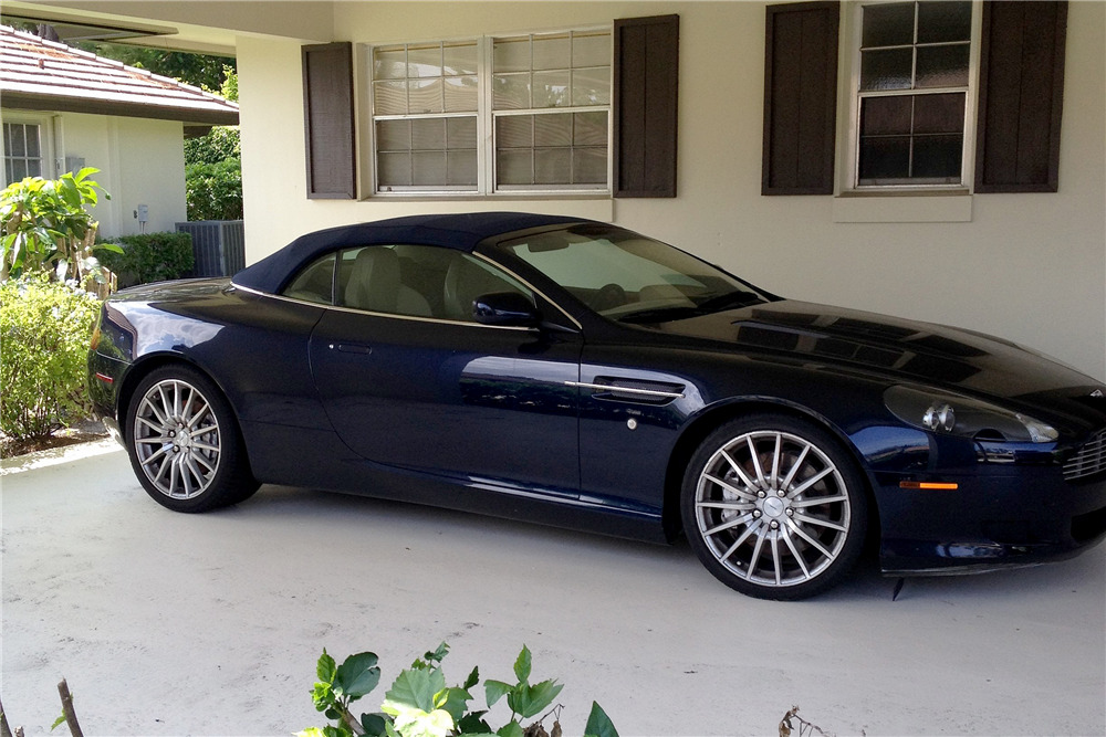 2006 ASTON MARTIN DB9 VOLANTE CONVERTIBLE - Side Profile - 193990