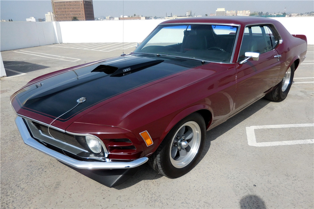 1970 FORD MUSTANG - Front 3/4 - 194157